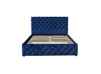China OEM ODM Platform Upholstered Tufted Twin Bed With Storage for sale