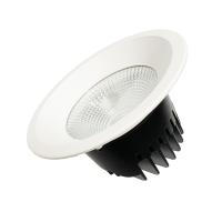 China Recessed COB LED Downlight 20W-40W with 60° Beam Angle and CRI 80-85 for Commercial Lighting for sale