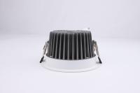 China Round IP65 Recessed COB LED Downlight 10W-40W 60° Beam Angle 100LM/W Efficiency for sale