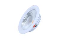 China Commercial Warm White LED Downlight 240mm 30W 3000lm with 90° Beam Angle and 3000-6000K CCT for sale