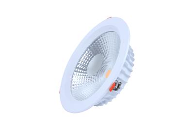 China Commercial Warm White LED Downlight 240mm 30W 3000lm with 90° Beam Angle and 3000-6000K CCT for sale