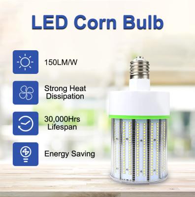 China LED Corn Light E40 E27 20W-100W with 270° Beam Angle, 50,000 Hour Lifespan for Outdoor and Industrial Lighting for sale