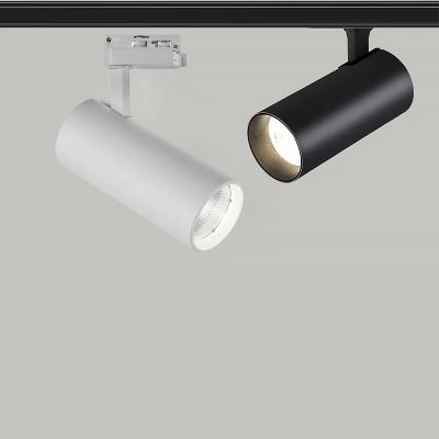 China High CRI LED Track Light Fixtures 2000lm 24° Beam Angle Aluminum Construction IP20 Rated 50,000hrs Lifespan for sale
