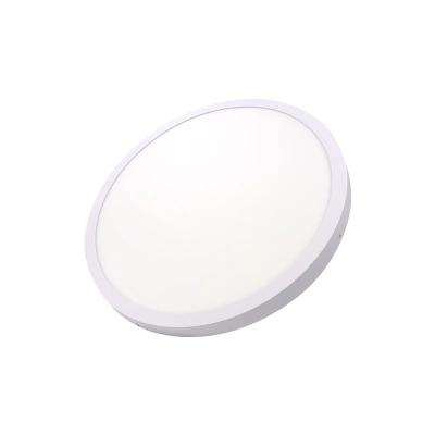China 600mm 500mm 400mm Surface Mount LED Flat Panel Lights with CCT Changeable and 0-10V Dimmable for sale