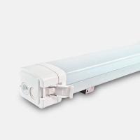 China 120-150lm/W LED Tri Proof Light IP65 1200mm & 1400mm Length Industrial Lighting for sale