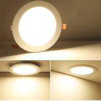 China 6-24W LED Panel Downlight with 50,000-Hour Lifespan and 5-Year Warranty - Round and Square Designs for Commercial Lighting for sale