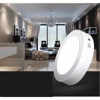 China Surface Mount LED Panel Lights - Round/Square Shapes, 50,000hr Lifespan, AC100-240V Voltage, Aluminum Construction for sale