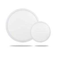 China 600mm 500mm 400mm Surface Mount LED Flat Panel Lights with CCT Changeable and 0-10V Dimmable for sale