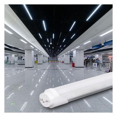China HS LED Tube Light Fixtures 2000-2100lm 120V with Gradual Changing Light and 120° Viewing Angle for sale