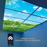 China HS 2000lm LED Flat Panel Light 300x300mm IP44 Rated Aluminum Commercial Lighting 20W for sale