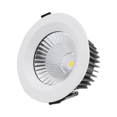 China Aluminum Integrated LED Downlight 6W-24W IP65 50000Hrs Warm White 60 Degree Beam Angle for sale