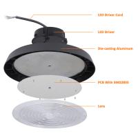 China 150W Aluminum LED Bay Light IP65 Rated 150LM/W 22500LM for Industrial Commercial Lighting for sale