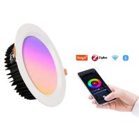 China 12W LED Gimbal Downlight 24° Beam Angle 50000 Hours Aluminum Body Warm White for sale