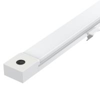 China Linkable LED Batten Linear Light 3000K-6000K CCT Changeable with Multiple Dimming Options for Office Warehouse for sale