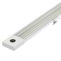 China Linkable LED Batten Linear Light 3000K-6000K CCT Changeable with Multiple Dimming Options for Office Warehouse for sale