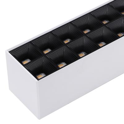China Low UGR <16 LED Linear Batten Light 220-240V with Multiple Dimming Options for Office Warehouse Commercial Lighting for sale