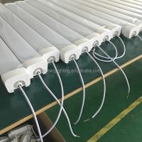China LED Triproof Light 120-150lm/W SMD2835 AC100-240V IP65 50,000hrs 80/120 Beam Angle for sale