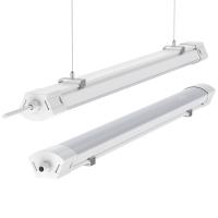China IP65 Waterproof Triproof LED Batten Light 100000 Hours 195lm/W Dimmable for Commercial Use for sale