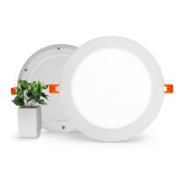 China Triac DALI-2 Dimmable LED Panel Downlight 6W-24W 120-300mm 120 Degree Beam Angle 5 Year Warranty Office Lighting for sale