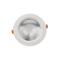 China 90 Degree Beam Angle 30W Die Cast Aluminum Recessed LED Downlight 230mm 5 Year Warranty for sale