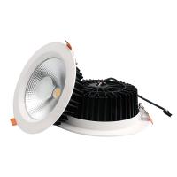 China 90 Degree Beam Angle 30W Die Cast Aluminum Recessed LED Downlight 230mm 5 Year Warranty for sale