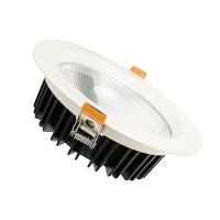 China 90 Degree Beam Angle 30W Die Cast Aluminum Recessed LED Downlight 230mm 5 Year Warranty for sale