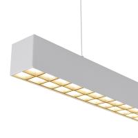 China Anti-Glare Dimmable CCT Changeable LED Batten Light 40W 60W 4ft 5ft for Office Commercial Spaces for sale