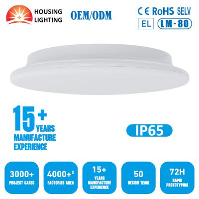 China IP65 Waterproof Dimmable LED Ceiling Light with Emergency Function for Outdoor and Indoor Use for sale