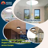 China IP65 Waterproof Dimmable LED Ceiling Light with Emergency Function for Outdoor and Indoor Use for sale
