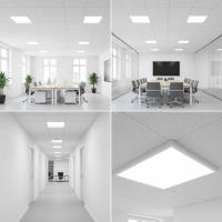 China Dimmable LED Flat Panel Light 25W Anti-Glare 50000H for European Grid Ceilings for sale