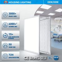 China Aluminum Backlit LED Panel Light 6000lm 4000lm Anti-Glare CCT Customizable 5-Year Warranty for sale
