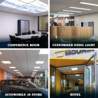 China Aluminum Backlit LED Panel Light 6000lm 4000lm Anti-Glare CCT Customizable 5-Year Warranty for sale