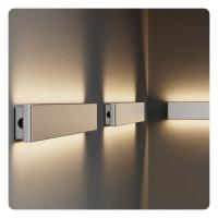 China Adjustable Color Temperature LED Linear Wall Light 2700K-6000K Aluminum Modern Design for sale