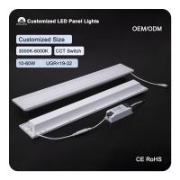 China Custom Size Integrated LED Panel Light DALI Dimming 200lm/W 50000H Lifespan for Home Office for sale