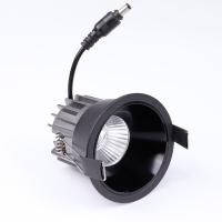 China Anti-Glare Aluminum LED Downlight CCT Tunable 2700K-6000K 12W Trimless for Hotel for sale