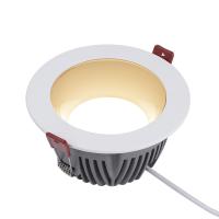 China 60 Degree Anti Glare Recessed LED Downlight CCT 3000K 4000K 6000K CRI 90 SMD2835 for sale