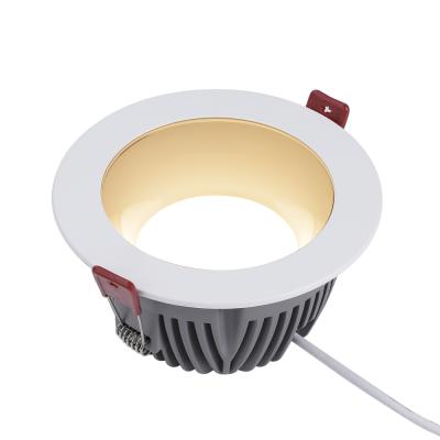 China 60 Degree Anti Glare Recessed LED Downlight CCT 3000K 4000K 6000K CRI 90 SMD2835 for sale