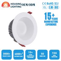 China Dimmable 4000K LED Downlight Aluminum Body 12W for Modern Ceiling Lighting for sale