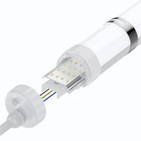China Custom IP65 Waterproof LED Tri Proof Light Tube 50,000 Hours Dimmable Industrial for sale