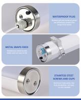 China IP65 Waterproof LED Triproof Light 130LM/W 20W 30W 45W 5 Year Warranty Industrial for sale