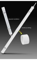 China Industrial IP65 LED Triproof Light 60cm 120cm 18W 35W 45W with Emergency Battery 50000H for sale
