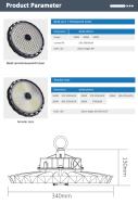 China 50000 Lumen Zigbee 0-10V Dimmable LED High Bay Light with PIR Motion Sensor IP65 for sale