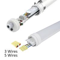 China Industrial LED Triproof Light IP65 40W 50000H Lifespan 120-150 lm/W Efficiency for Warehouse for sale