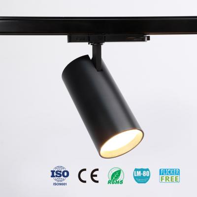 China Adjustable CCT Triac Dimmable LED Track Light 2700K-6500K 50000Hrs Office for sale