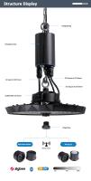 China IP65 Waterproof Industrial High Bay Light 100W 140lm/W 5000K Daylight 5 Year Warranty for sale