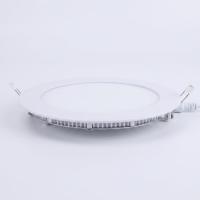 China 12W Aluminum Frame Recessed LED Panel Light 4000 Lumens CCT 3000K-6000K for Supermarkets for sale