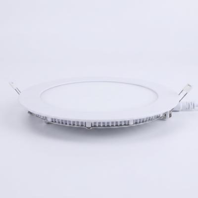 China 12W Aluminum Frame Recessed LED Panel Light 4000 Lumens CCT 3000K-6000K for Supermarkets for sale
