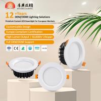 China Dimmable LED Downlight 50000 Hours Lifespan Die-cast Aluminum Construction for sale