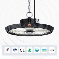 China Ultra-thin Industrial Garage Light 0-10V Dimmable UFO High Bay Light with 160lm/W Efficiency for sale