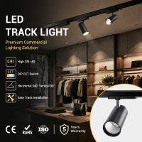 China 2700K-6500K Adjustable Color Temperature LED Track Light 50,000 Hours 5-Year Warranty for sale